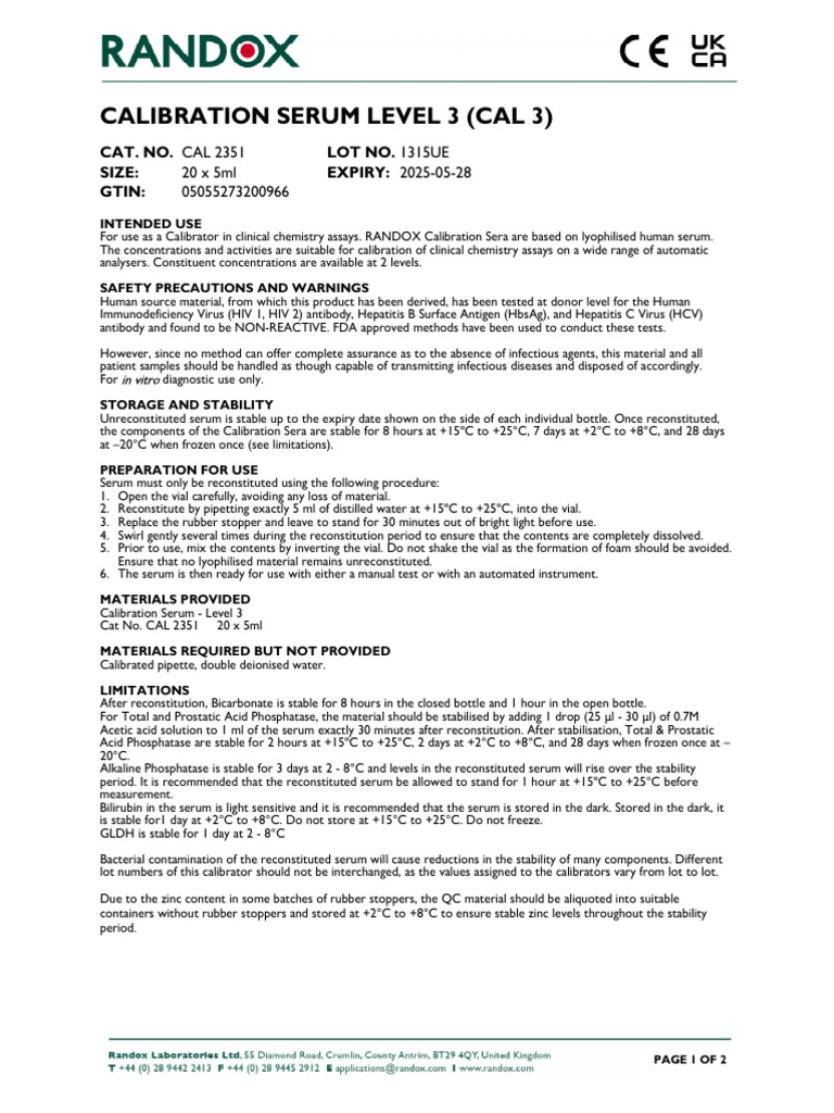 CAL 3_1315UE | PDF | Infection | Hepatitis C