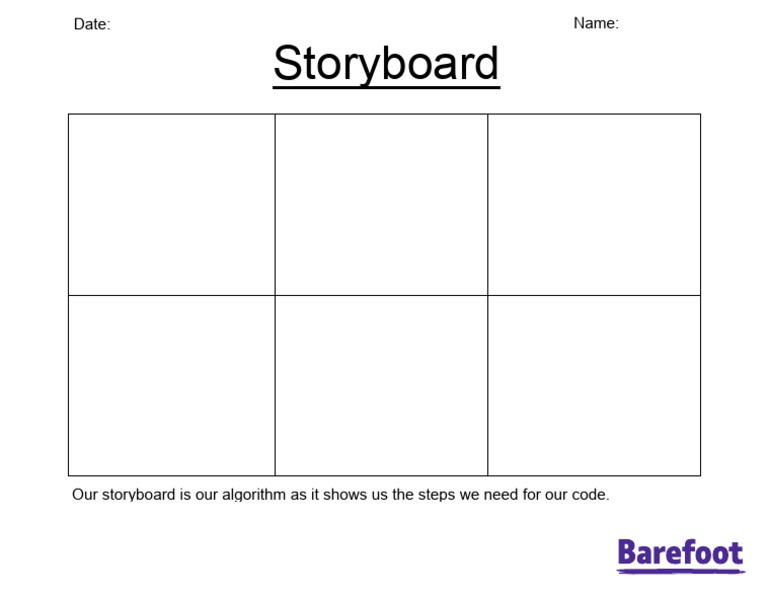 KS1 Storyboard Template | PDF