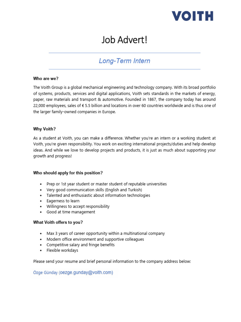 Job Advert | PDF