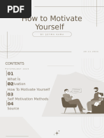 Psychology of Self Motivation by Scott Geller | PDF