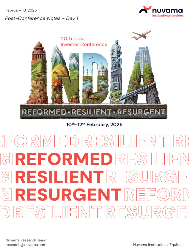 Nuvama - Report - Day 1 | PDF