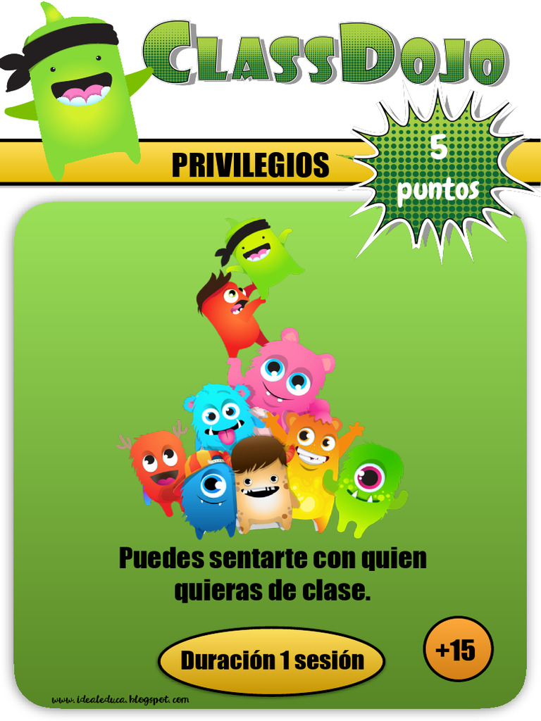 Cartas Privilegios ClassDojo | PDF