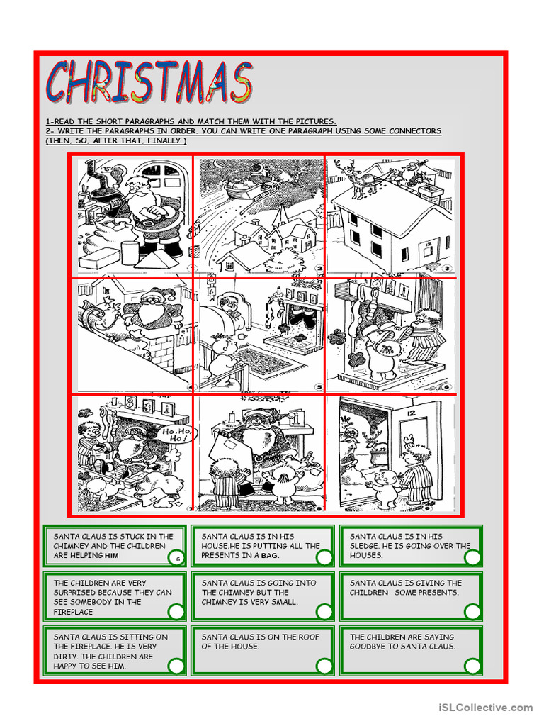 CHRISTMAS Picture Matching | PDF