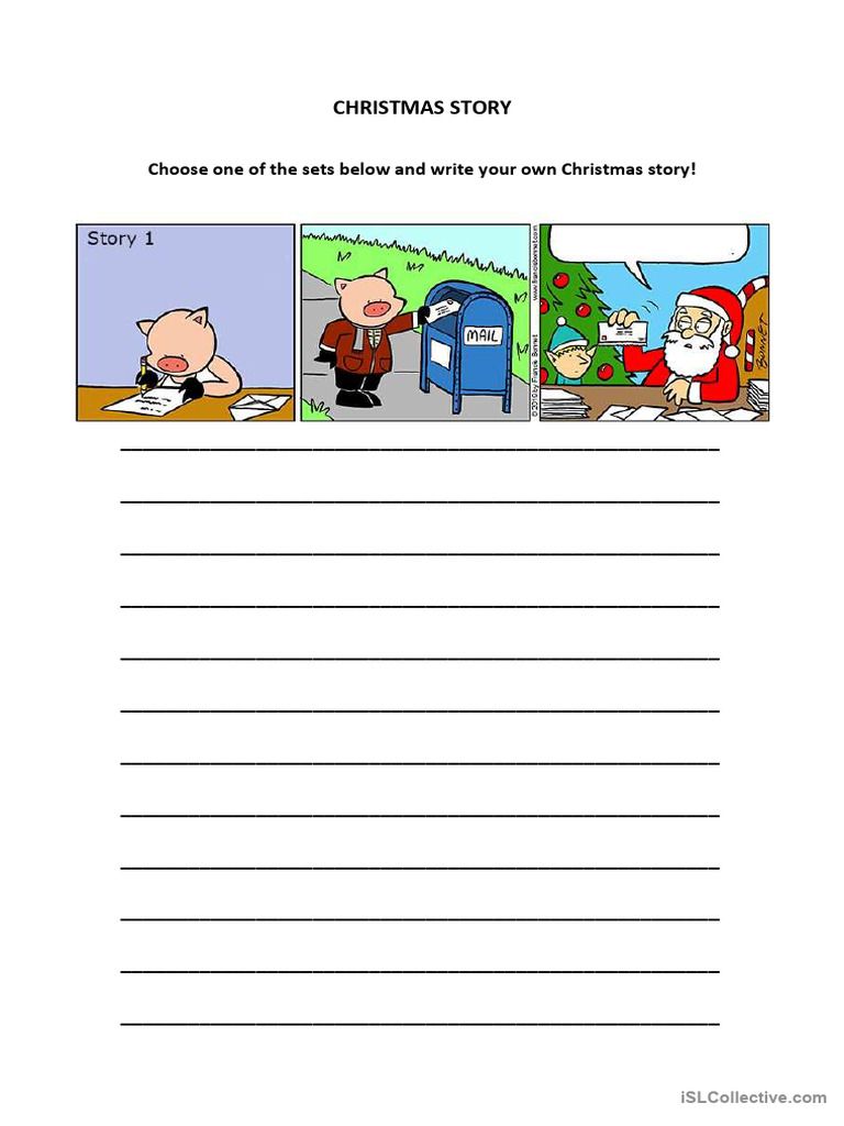 Christmas Story Writing Prompts | PDF