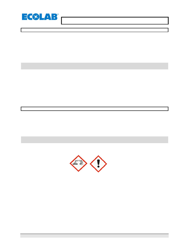 Mikro Quat Msds | PDF | Personal Protective Equipment | Dangerous Goods
