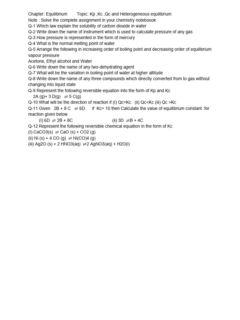 Equillibrium Assignment | PDF