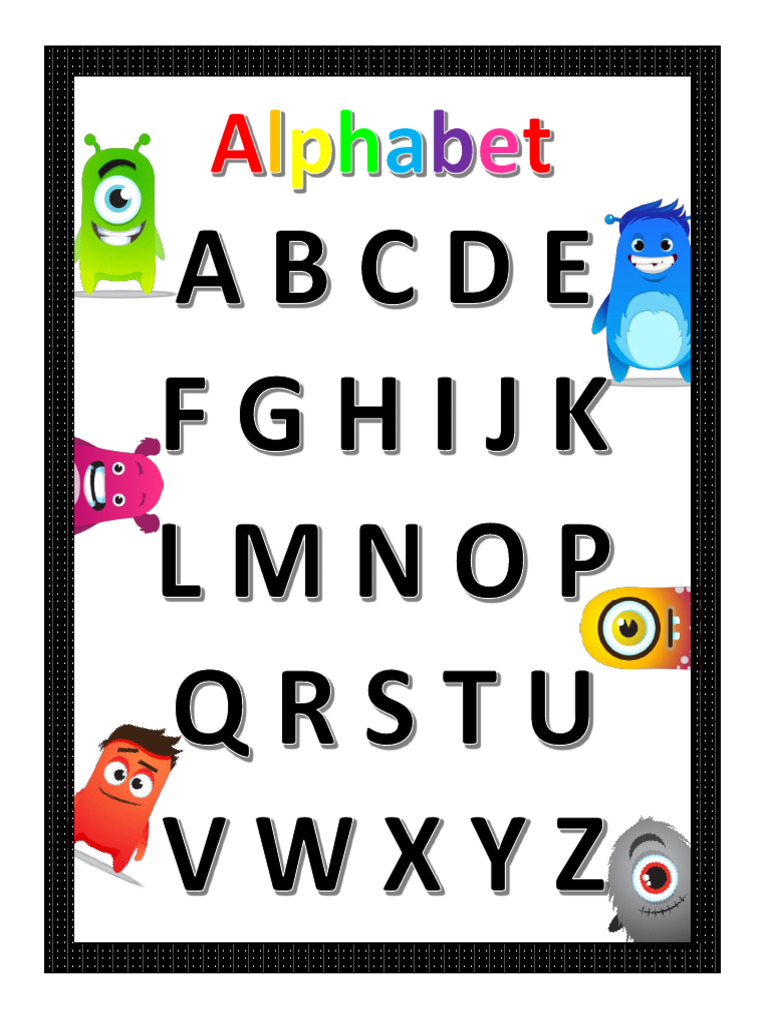 Alphabet Poster | PDF