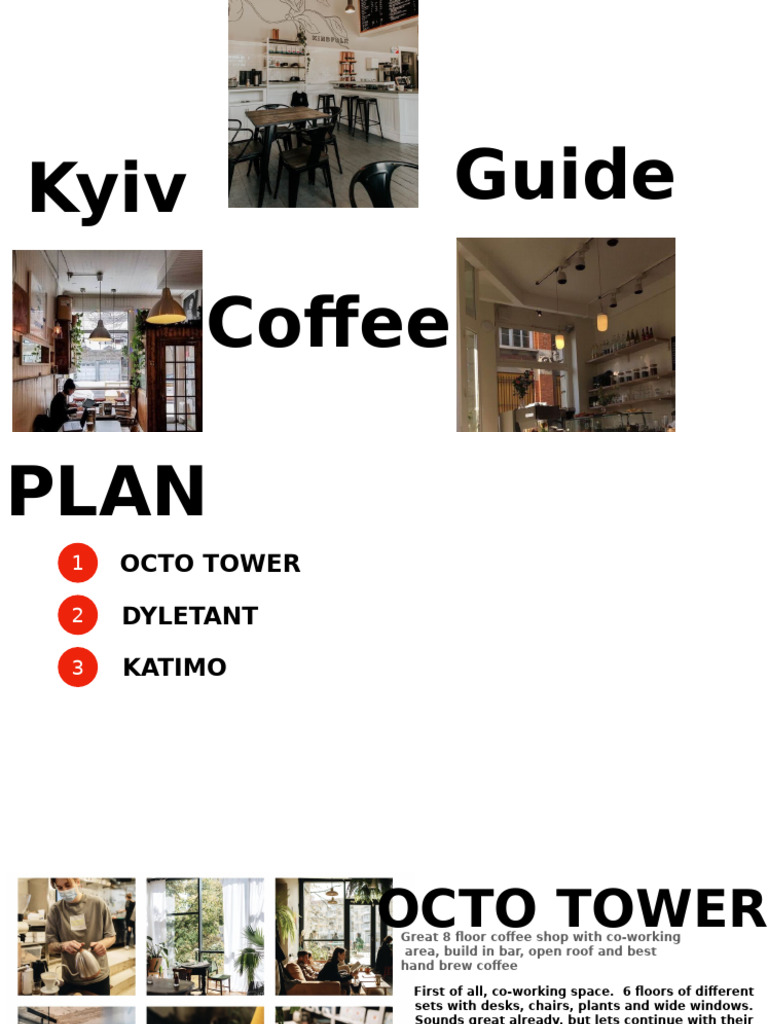 Coffee Kyiv Guide | PDF