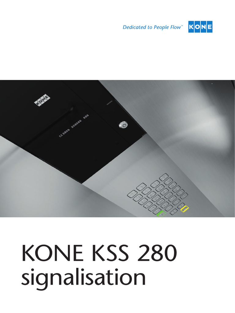 KONE KSS280 Signalisation - tcm46-17878 | PDF | Elevator