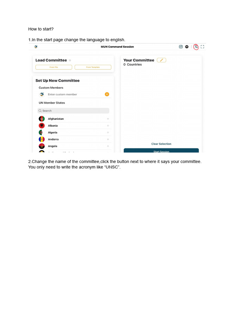 MUN Commands | PDF | Government