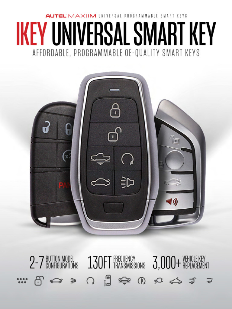 Universal Programmable Smart Keys | PDF | Automotive Industry | Wheeled ...