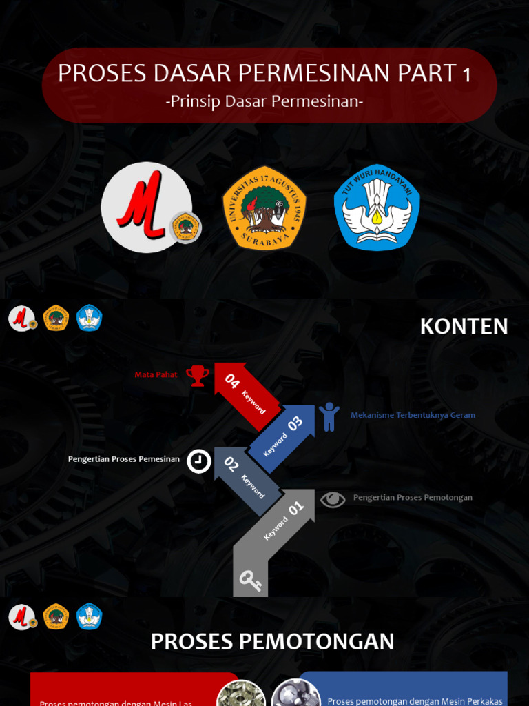 Prinsip Dasar Permesinan-1 | PDF