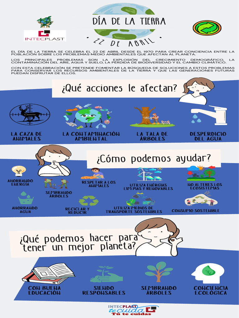 Día de La Tierra 22 de Abril 2024. | PDF
