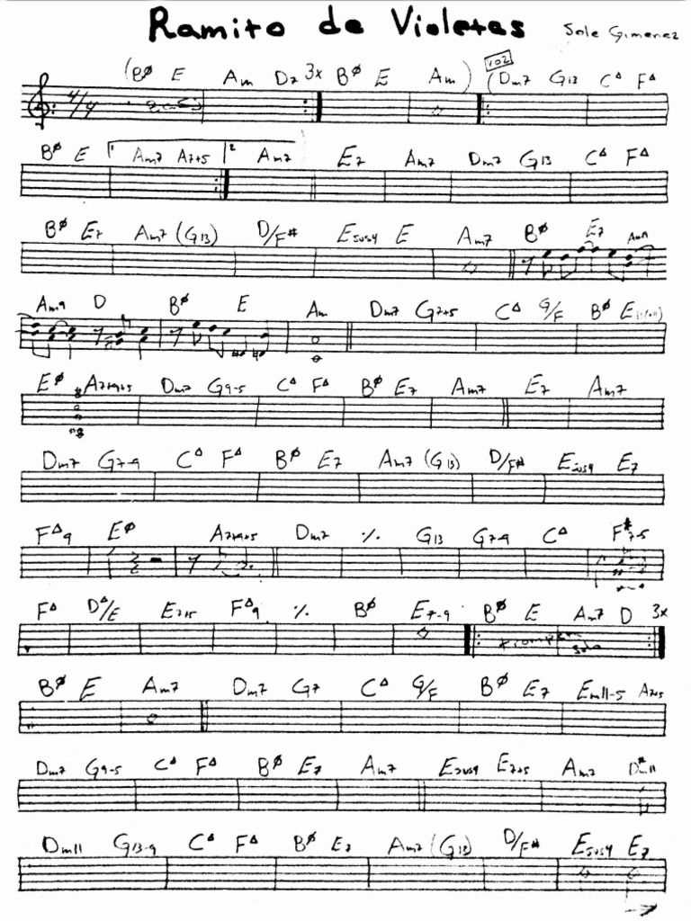 Ramito de violetas | PDF