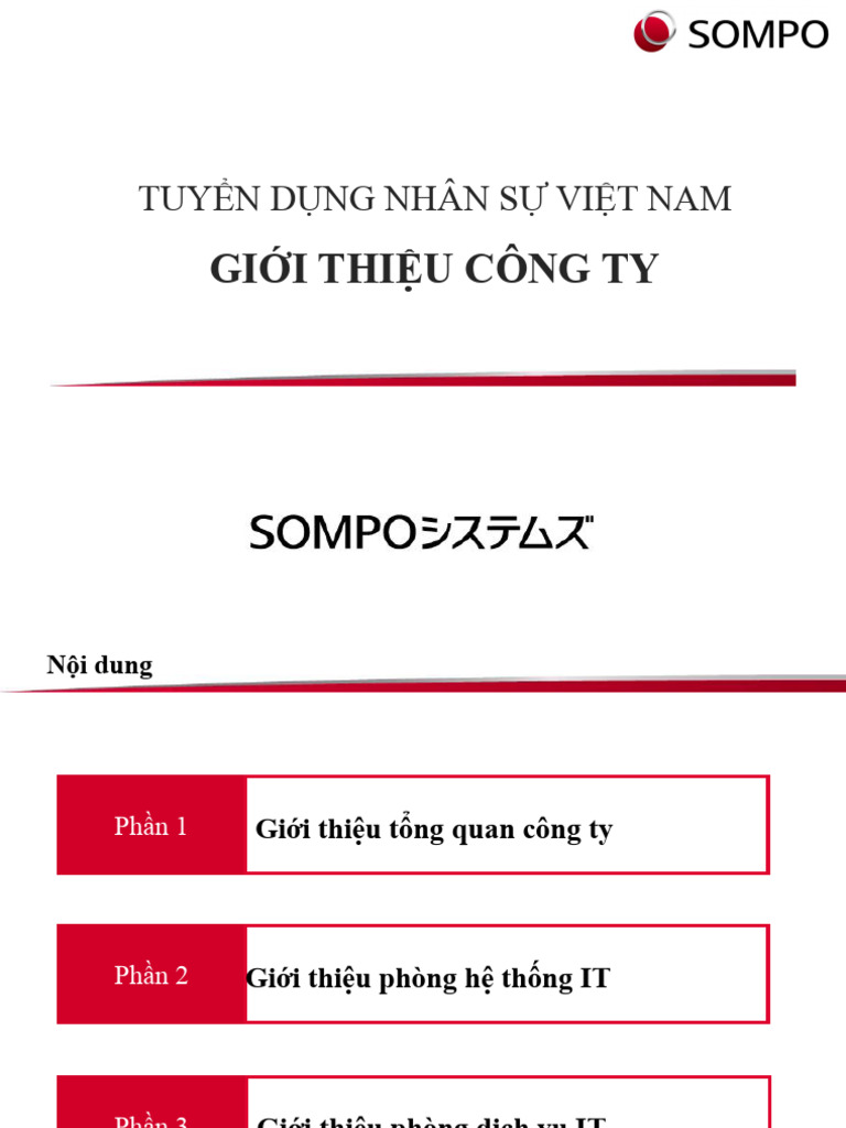 2024 Vn【Sompoシステムズ】会社説明資料‗202408 | PDF