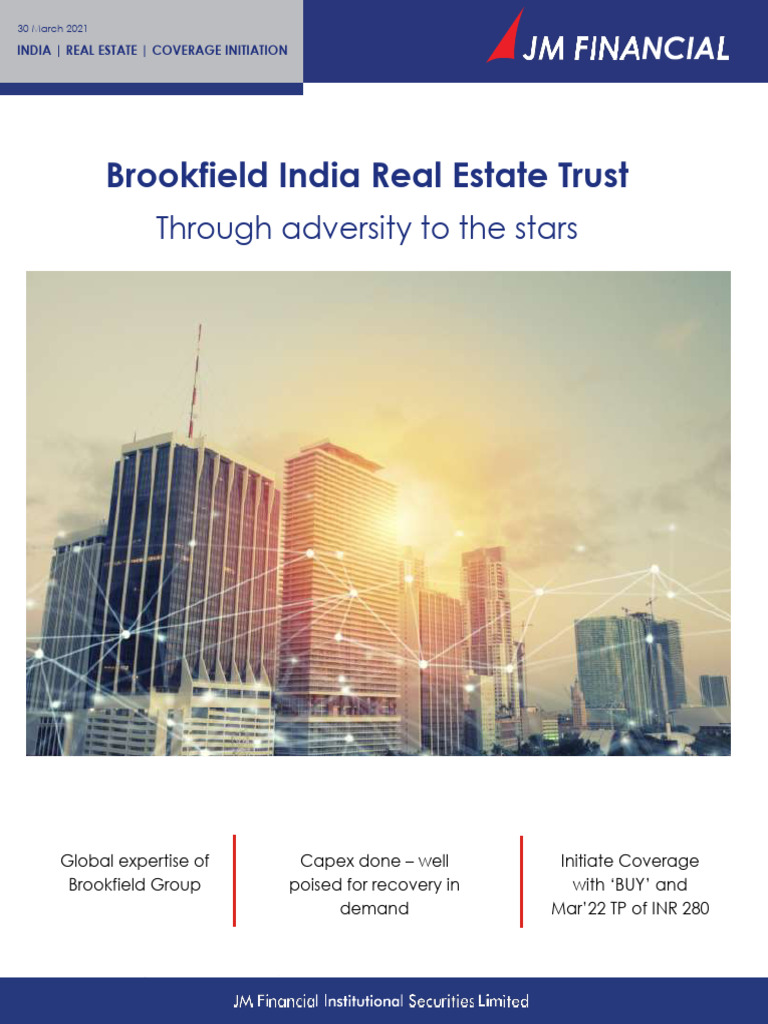Brookfield REIT IC_Through Adversity to the Stars | PDF | Real Estate Investment Trust | Business