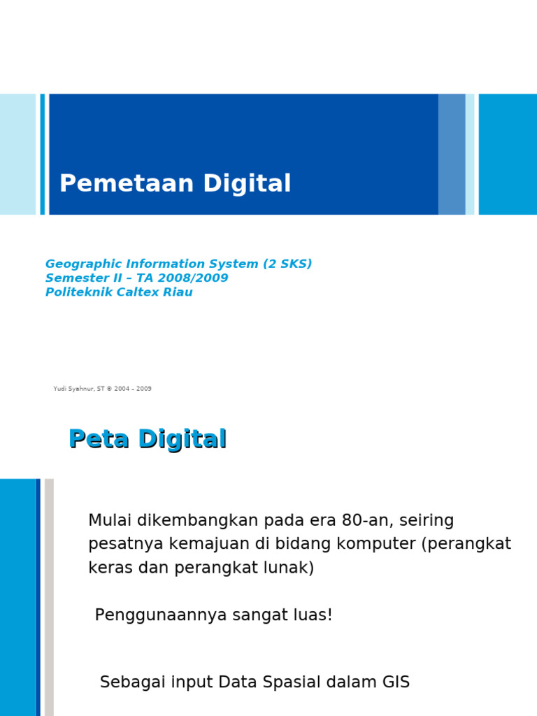 Pemetaan Digital | PDF