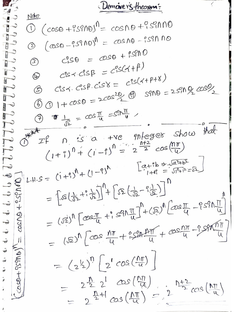 Maths 2A Important Questions | PDF