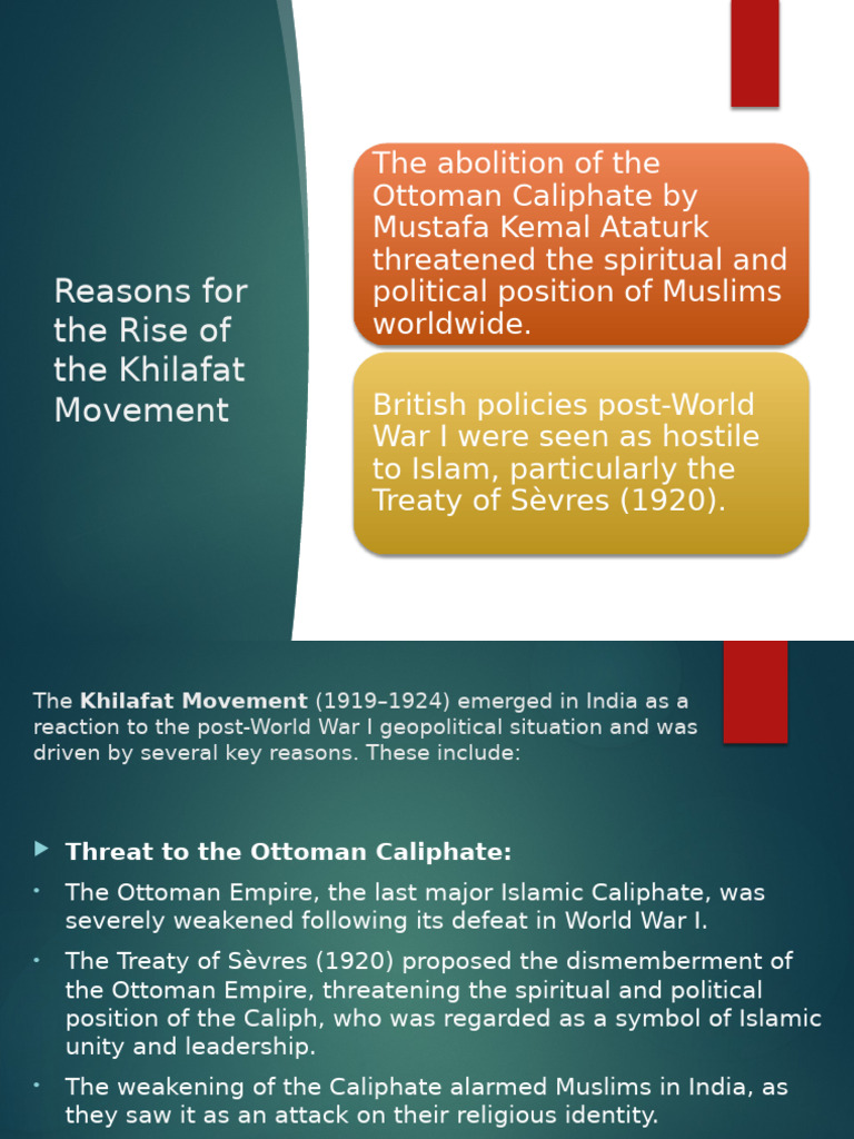 Khilafat and Hijrat Movements | PDF | Caliphate