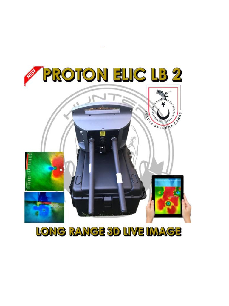 Proton Elic LB 2s Underground Long Range Gold Detector Precious Metal ...