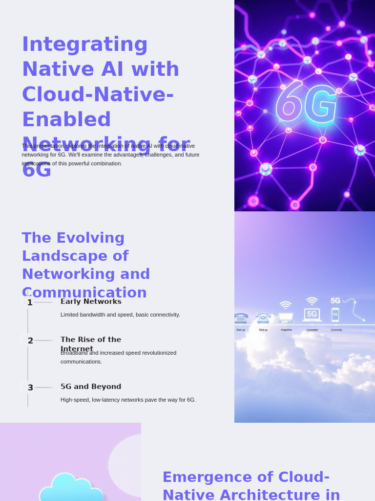 Integrating Native AI With Cloud Native Enabled Networking For 6G | PDF ...