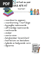 Graad 9 Afrikaans Werkwoorde | PDF