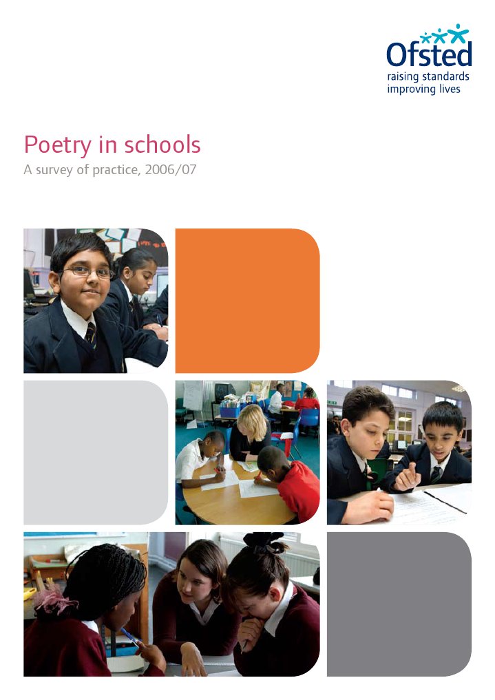 Poetry in Schools PDF Format | PDF | Poetry | Curriculum