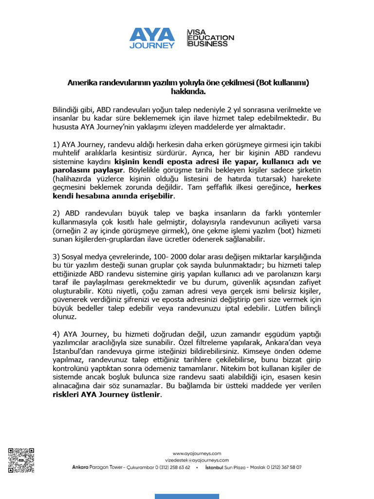 ABD Bot Kullanımına Dair.-1 | PDF