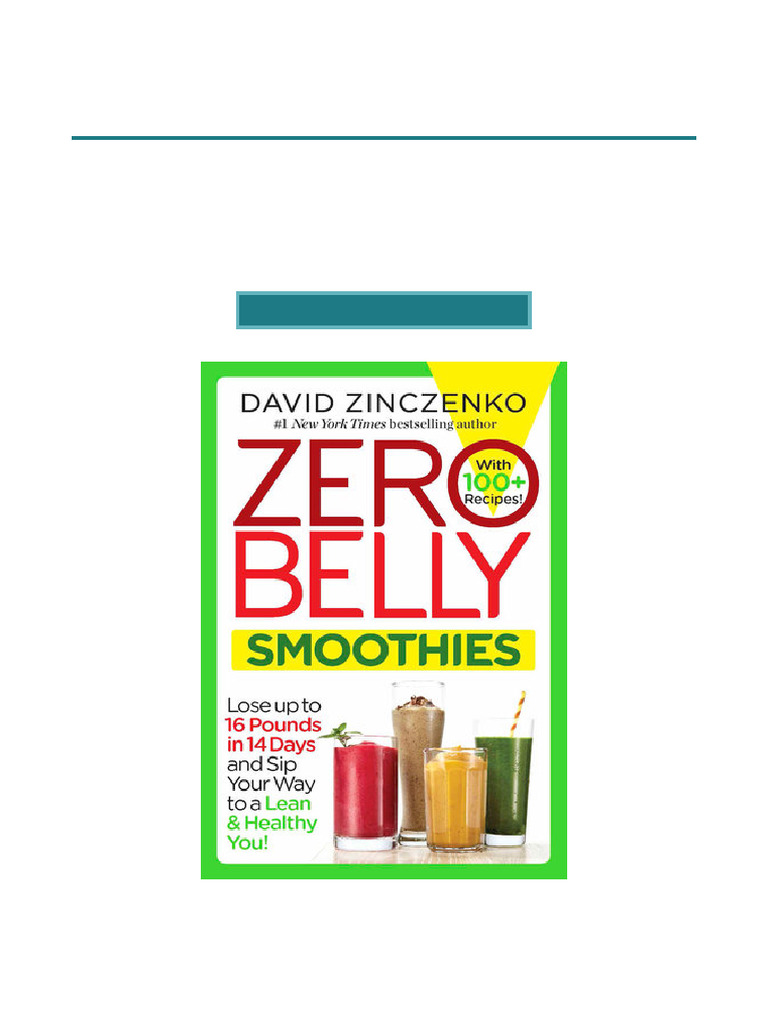 Activate Zero Belly Smoothies Lose Up To 16 Pounds in 14 Days and Sip ...