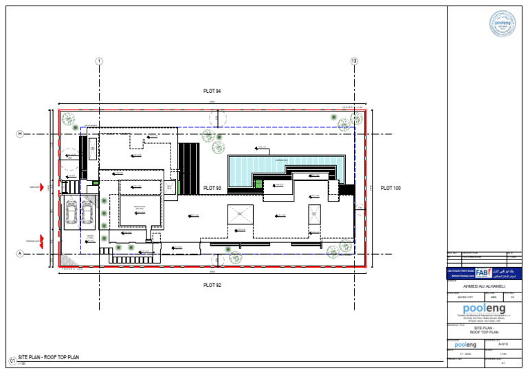 A-010 - Site Plan - Roof Top Plan-A-010 | PDF