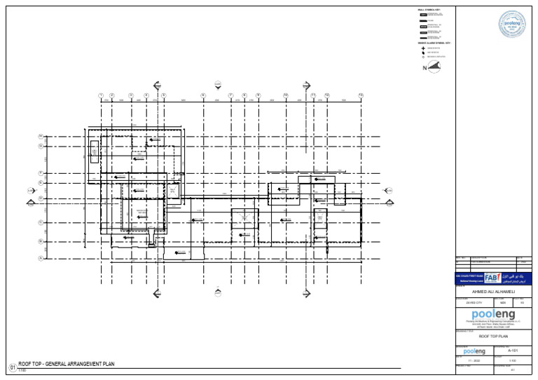 Roof Top General Arrangement Plan | PDF | Building Automation | Building