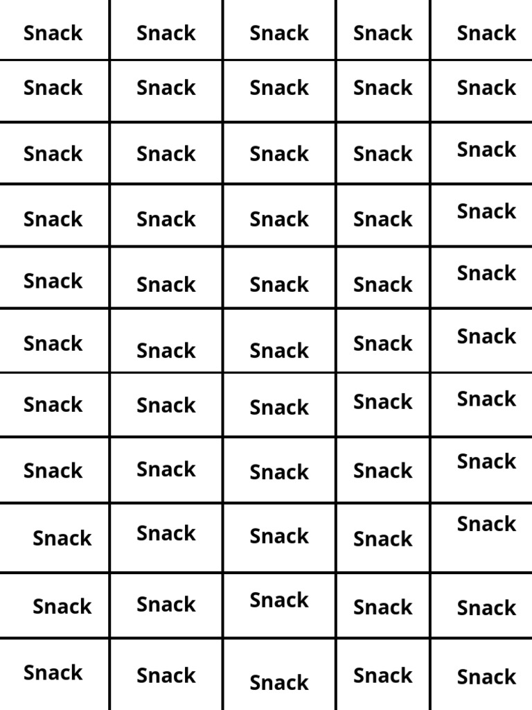 Snack PDF | PDF