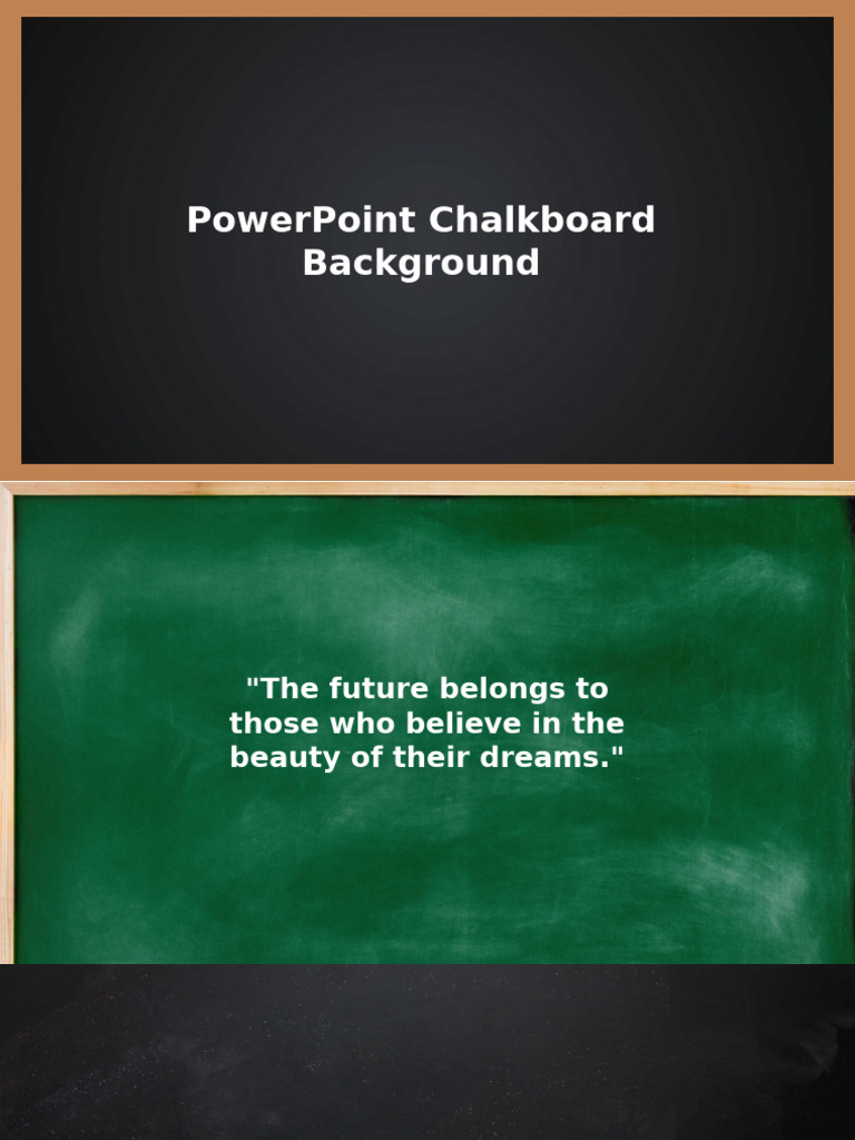 47039-PowerPoint Chalkboard Background | PDF | Microsoft Power Point ...