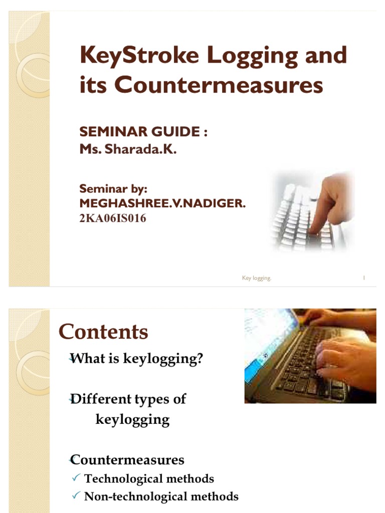 Key Logging | Download Free PDF | Computer Keyboard | Computer Network ...