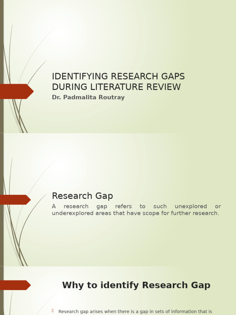 Research Gap (Autosaved) Unit 1 | PDF | Bibliography | Citation