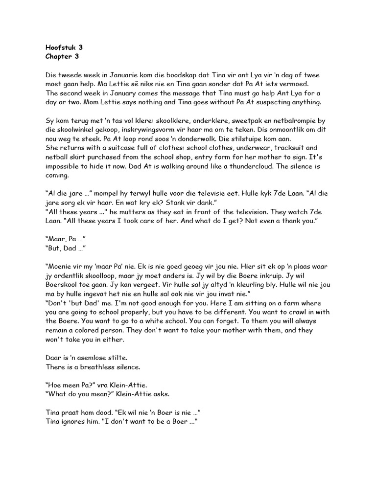 Kruppel Engel Chapter 3 | PDF