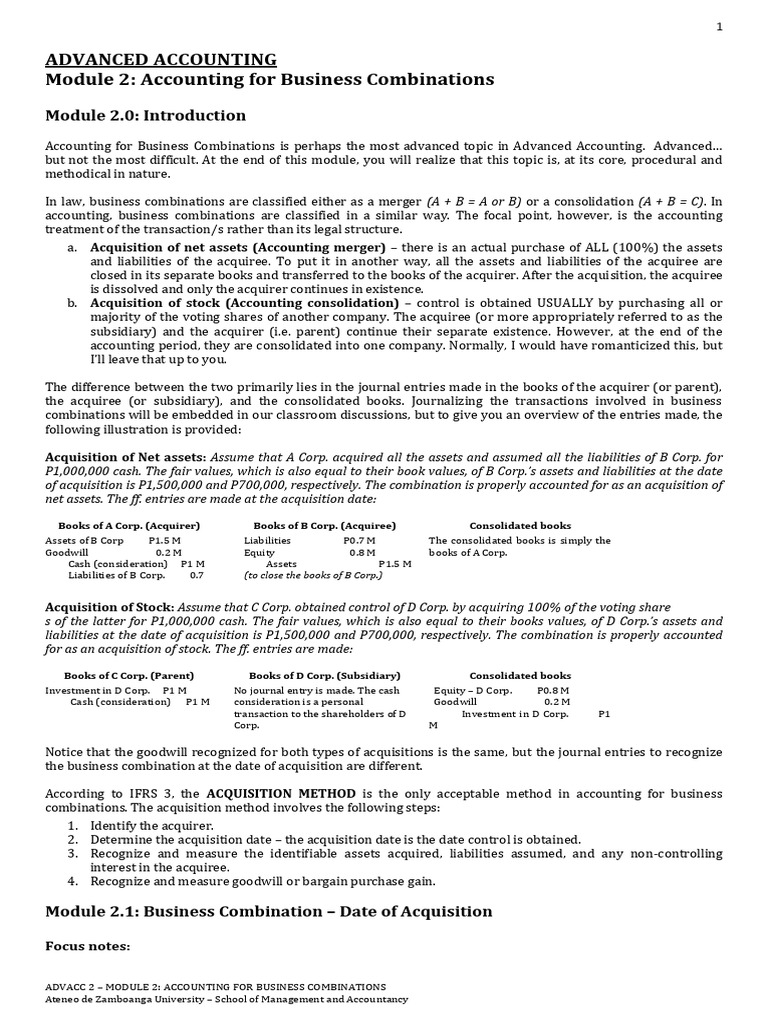 Buscom Acquisition Date 1 | PDF | Goodwill (Accounting) | Mergers And Acquisitions