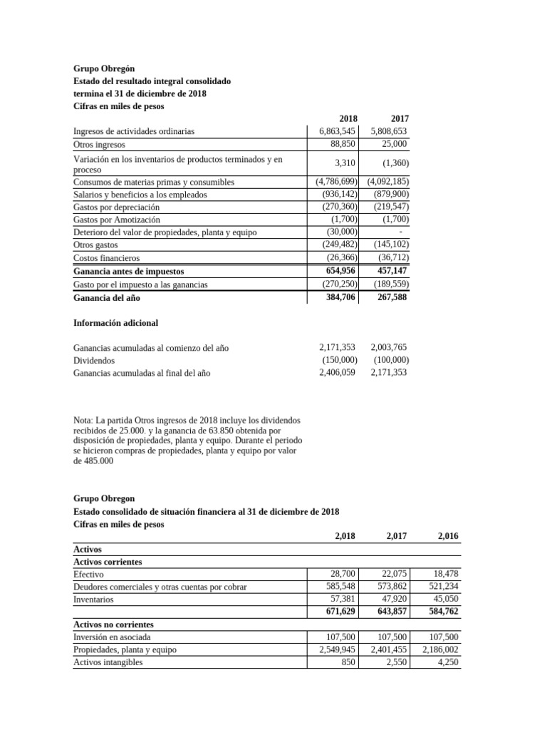Ejercicio Flujos de Efectivo | PDF | Impuestos | Dividendo