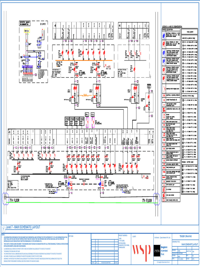 WSP m2 7f Main Schematic Layout | PDF