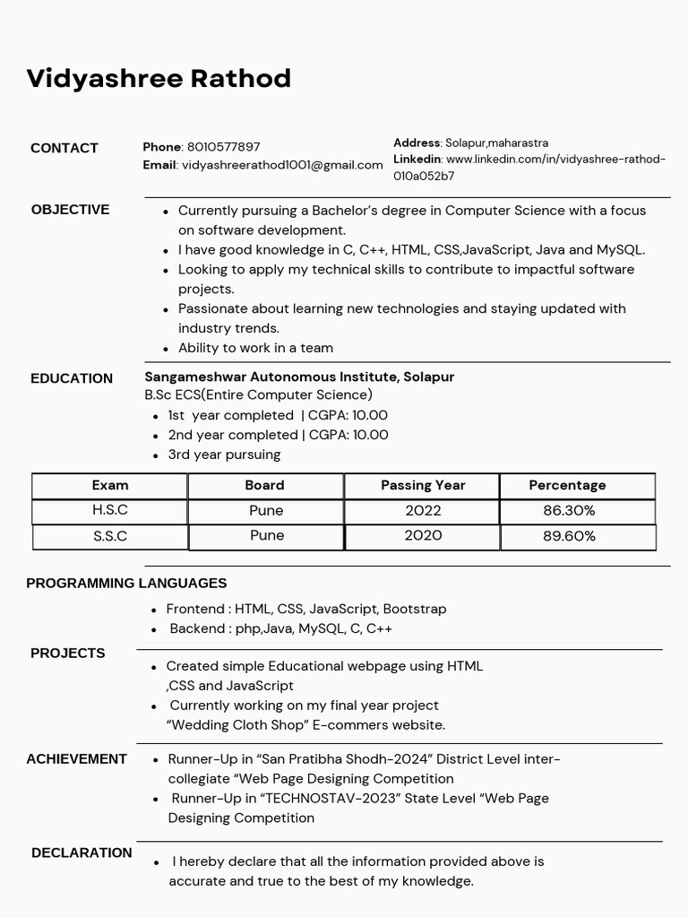 Rathod Vidya Shree | PDF