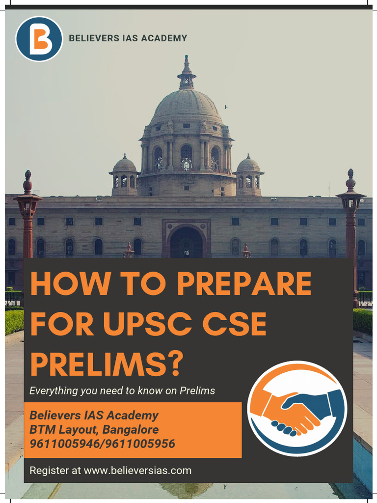 How To Prepare For Upsc Prelims - 1 | PDF | Geography