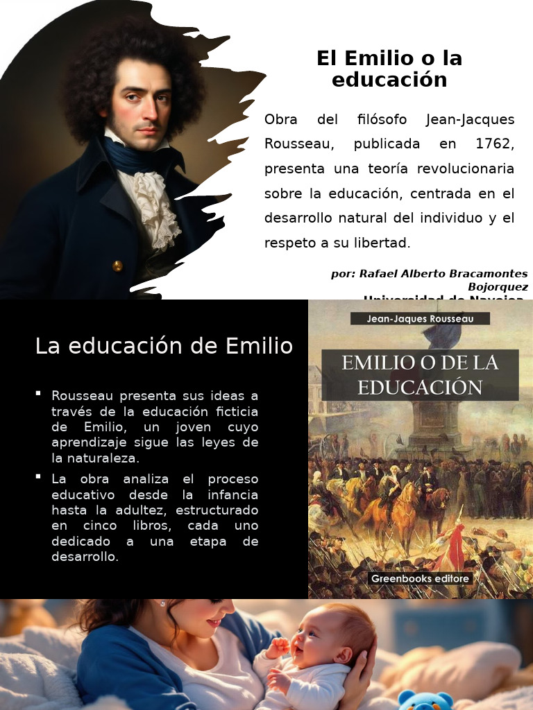 El Emilio o La Educación de J.J.rousseau RABB | PDF | Emile, o sobre ...