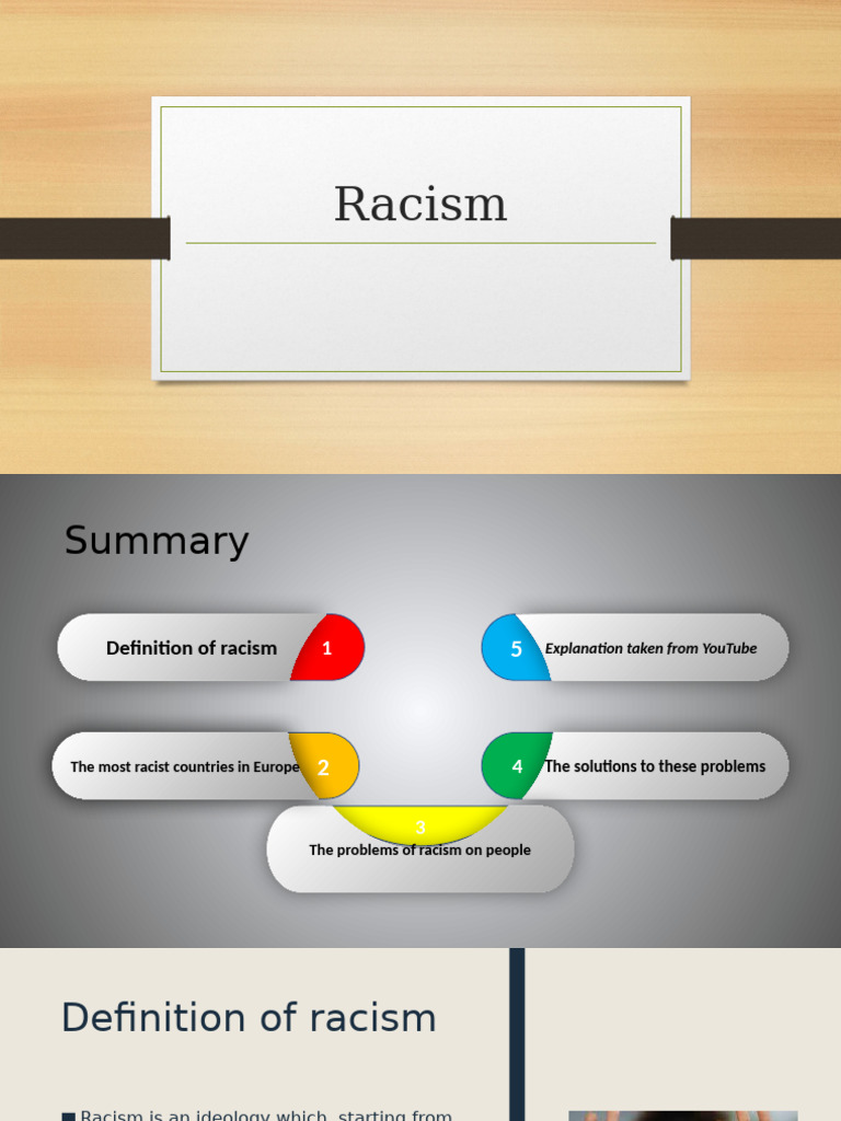 Racism | PDF