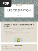 Grade10 LO Topic1 Development of Self | PDF