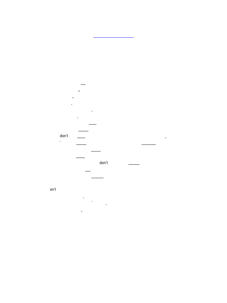 Present Simple vs. Continuous Worksheet | PDF
