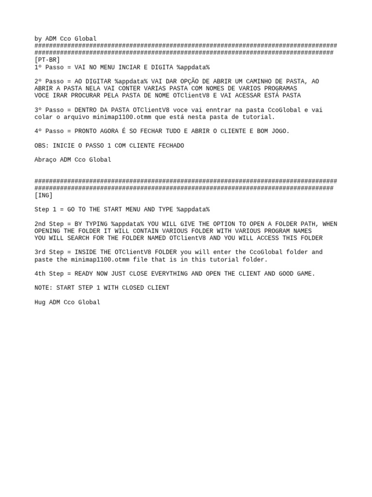 Otclientv8 Installation Guide Pdf