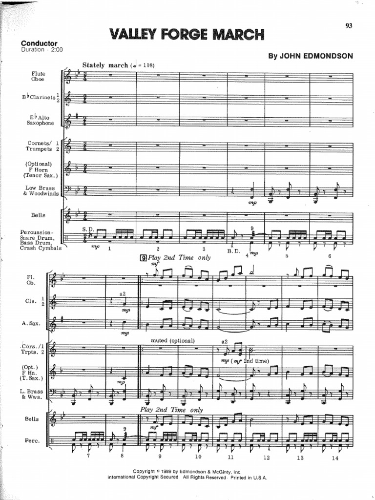 Valley Forge March | PDF