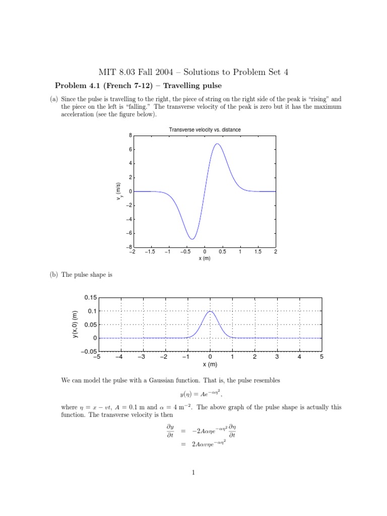 Sol A | PDF | Waves | Trigonometric Functions