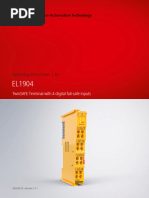 Manual El 6900 Beckhoff | PDF | Electrical Engineering