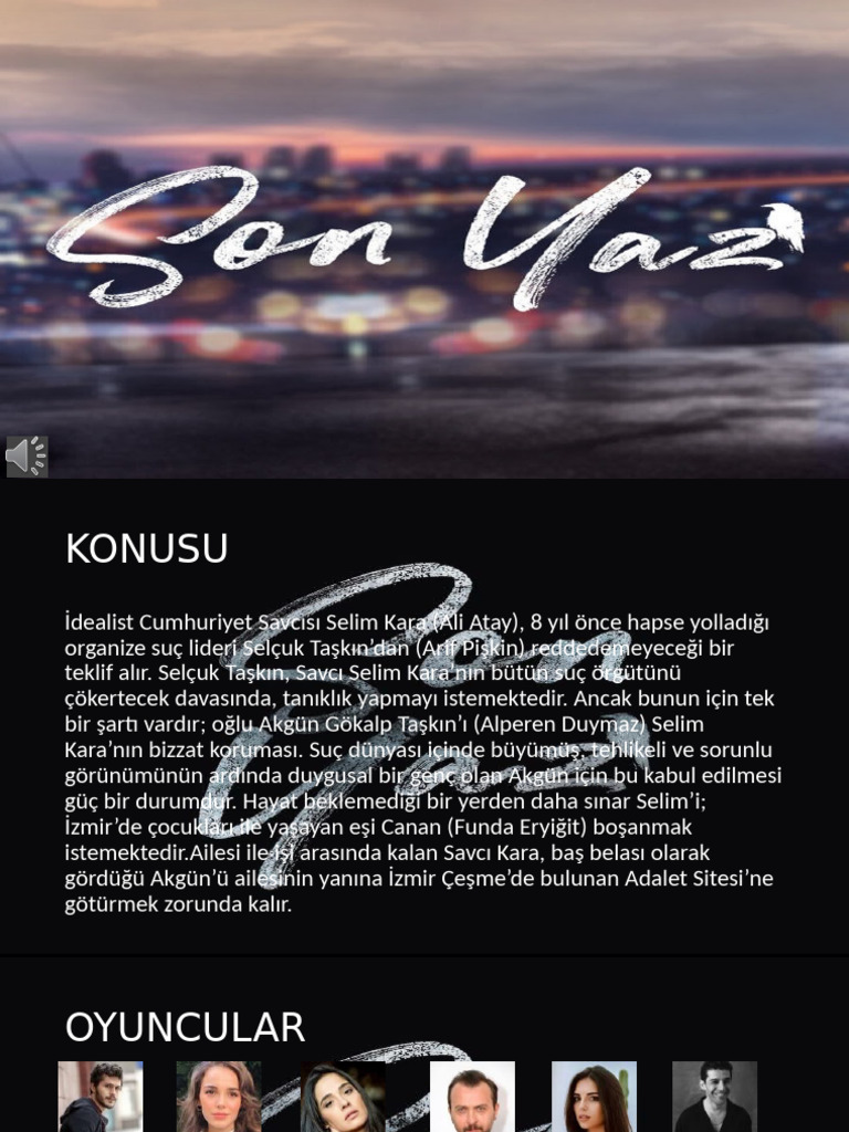Son Yaz | PDF